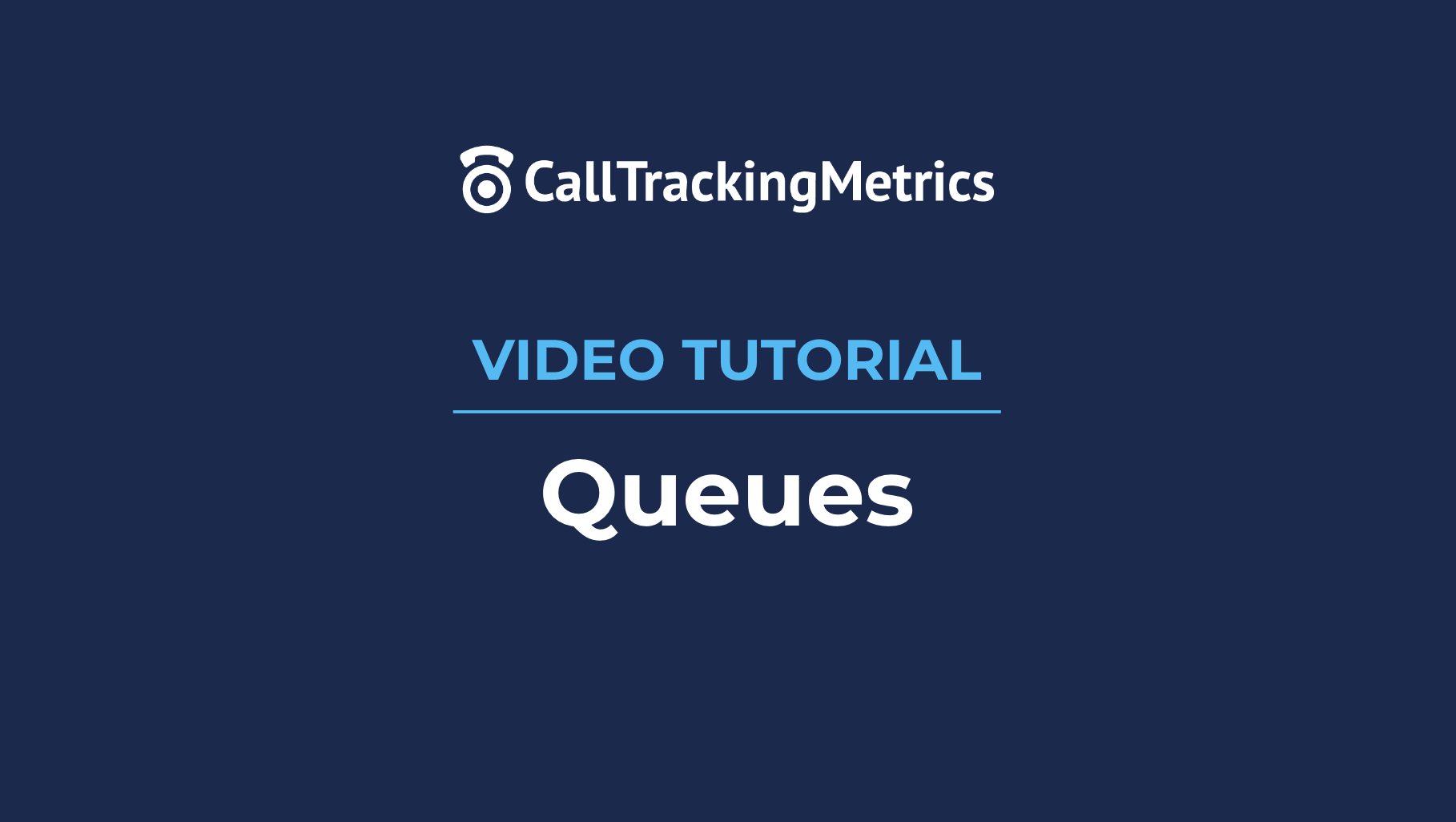 Queues | CTM Training Center