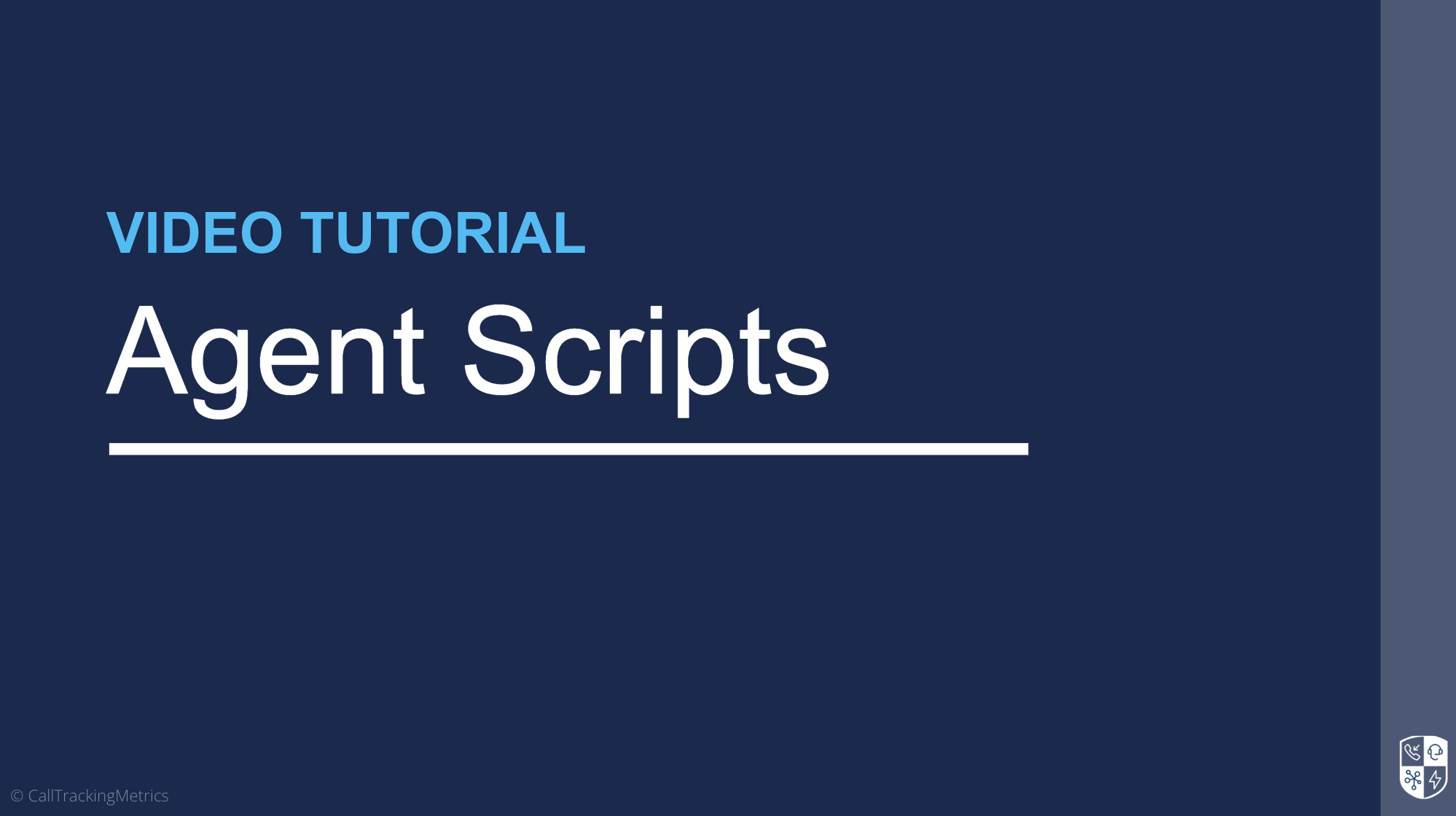 Agent Scripts | CTM Training Center